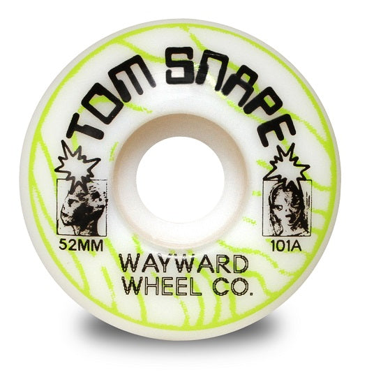 Wayward Tom Snape Classic Cut Pro Wheels - 52mm 101a – Slick's Skate Store