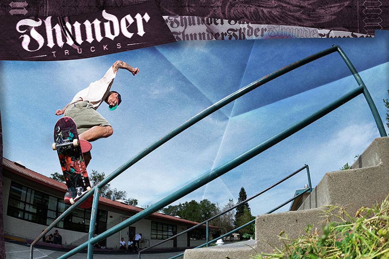 Brand Spotlight - Thunder Skateboard Trucks – Slick's Skate Store