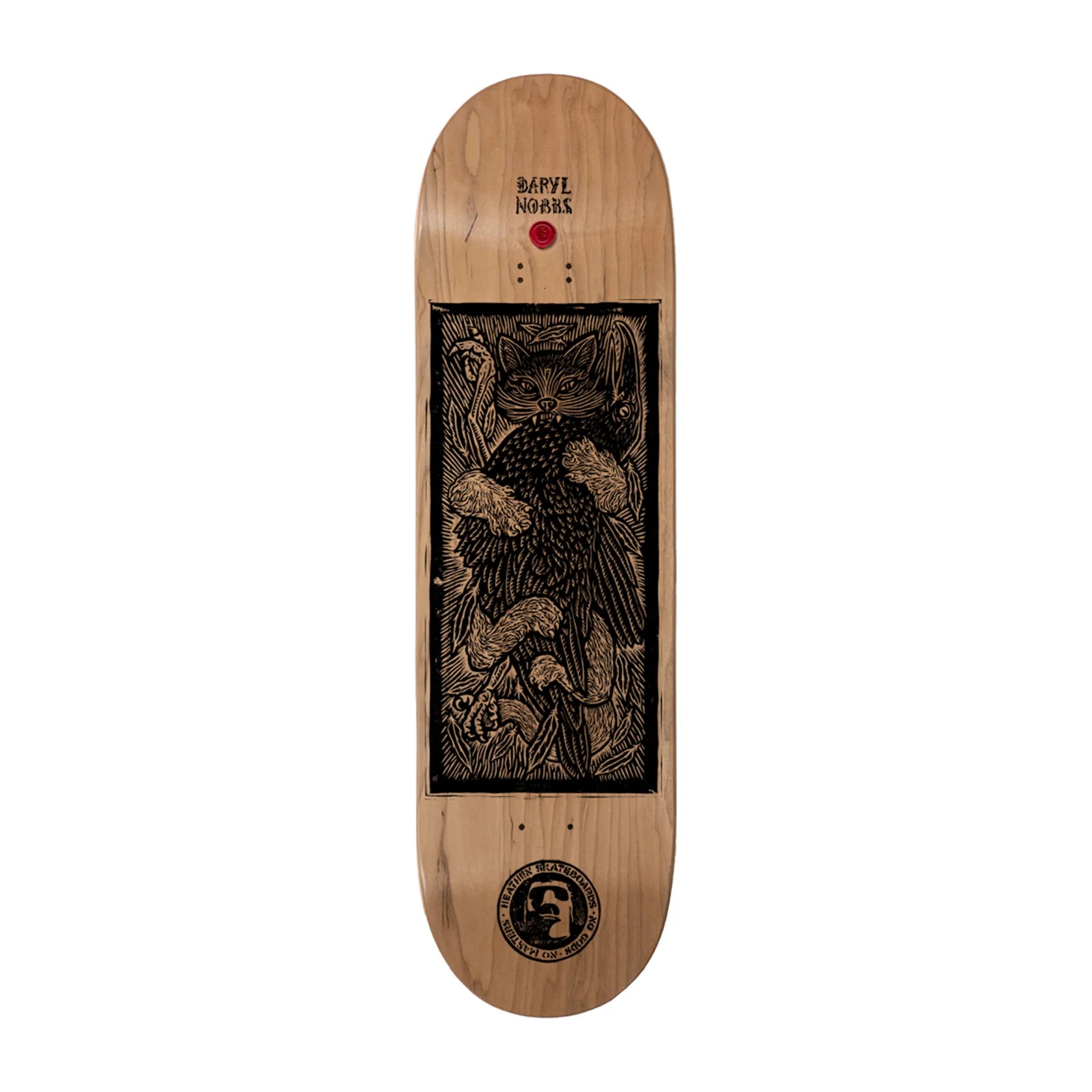 Heathen Daryl Nobbs Crow Killer Skateboard Deck - 8.75" – Slick's Skate ...