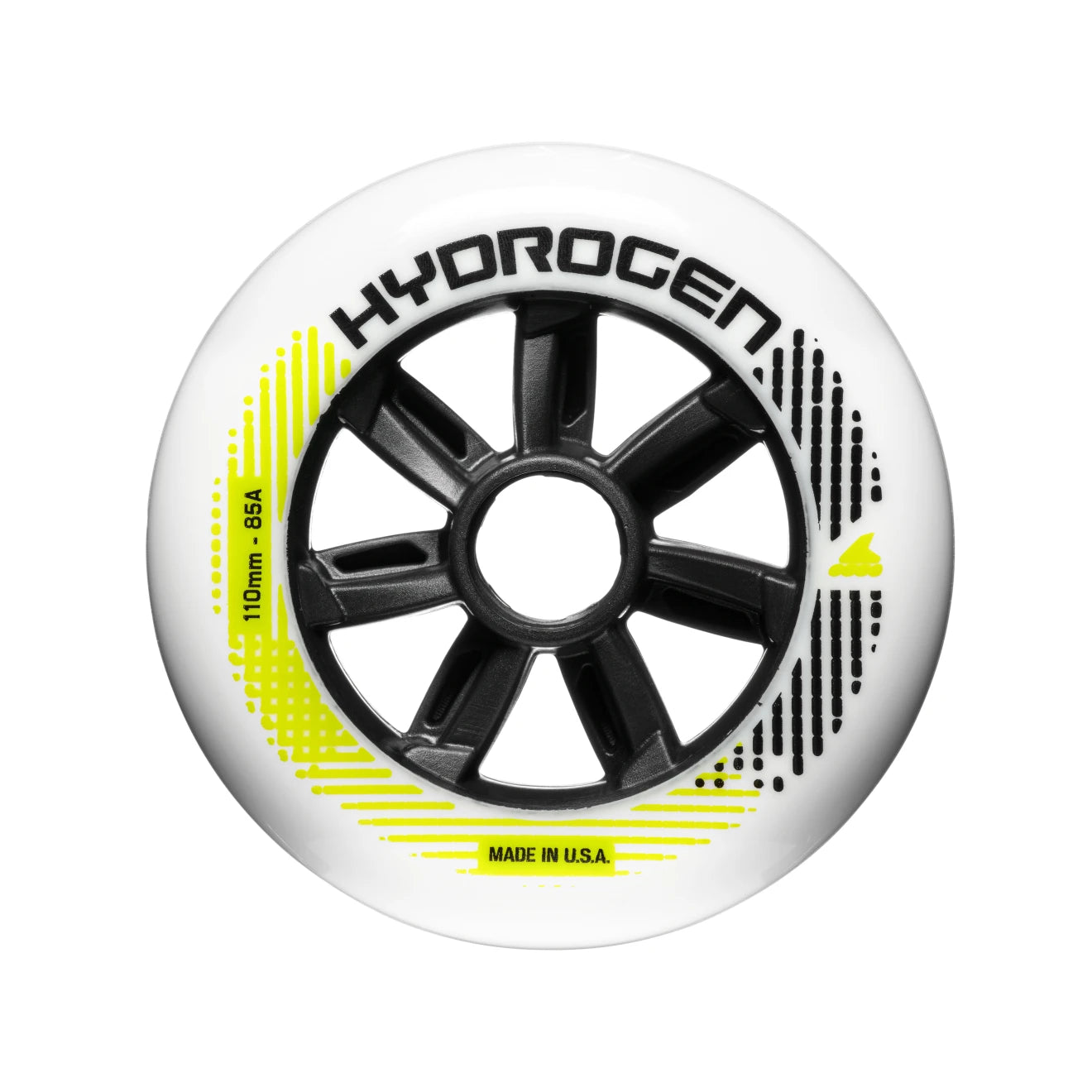 Rollerblade Hydrogen Inline Skate Wheels 110mm 85a - Pack of 8 – Slick ...
