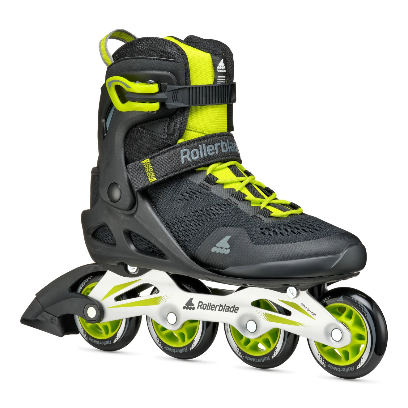 Rollerblade Macroblade 80 2025 Inline Skates - Black/Lime – Slick's ...