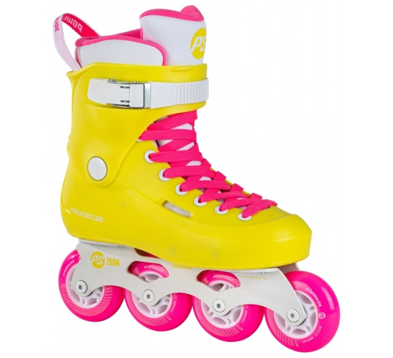 Powerslide Zoom Neon Yellow 80 Inline Skates – Slick's Skate Store