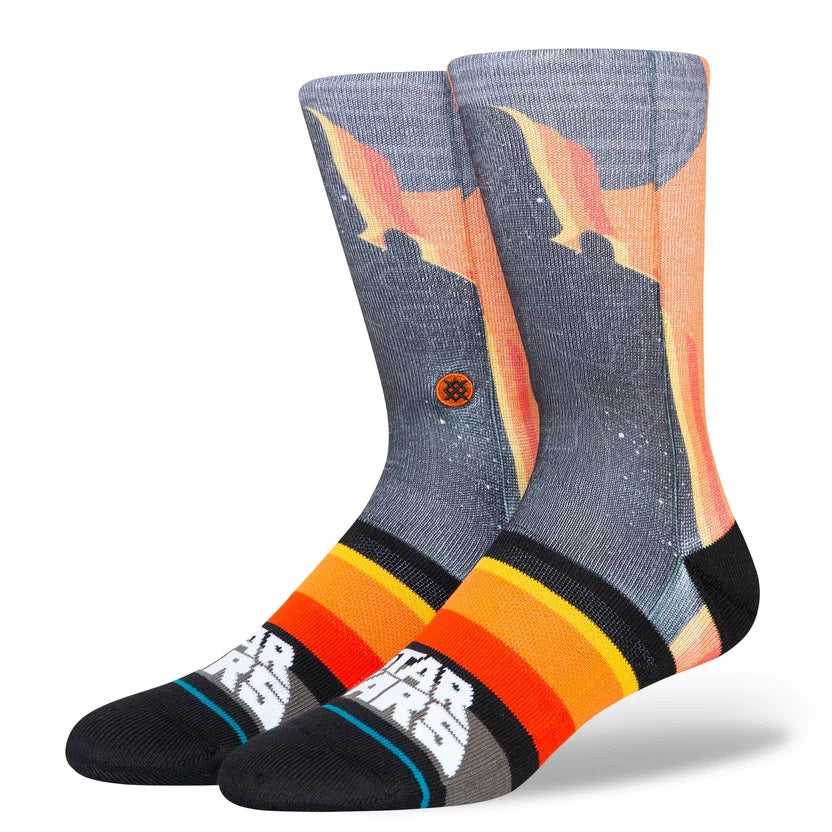 Stance Darth By Jaz Crew Socks - Space Dust – Slick's Skate Store