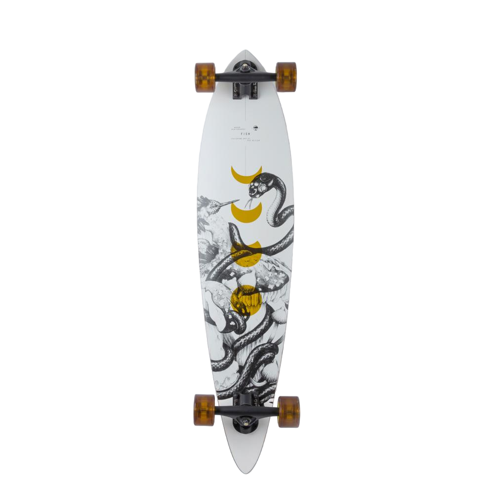 Arbor Performance Bamboo Fish Longboard - 37" – Slick's Skate Store