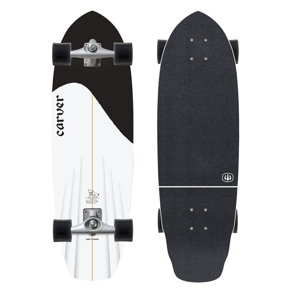 Carver Skateboards - 32.5" Black Tip - CX Complete – Slick's Skate Store