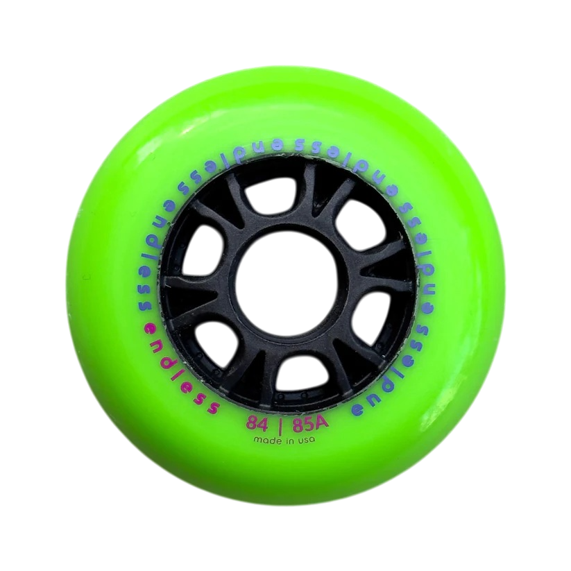 Endless Neon Green 84mm Wheels - Set of 4 – Slick's Skate Store