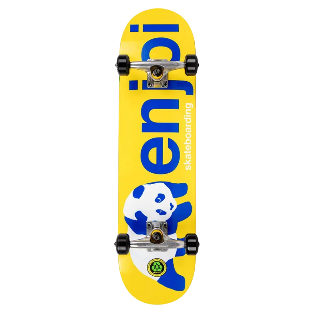Enjoi Half And Half Yellow Skateboard - 8.0" – Slick's Skate Store