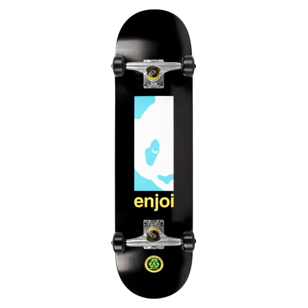 Enjoi Box Panda Black Complete Skateboard - 8.25" – Slick's Skate Store