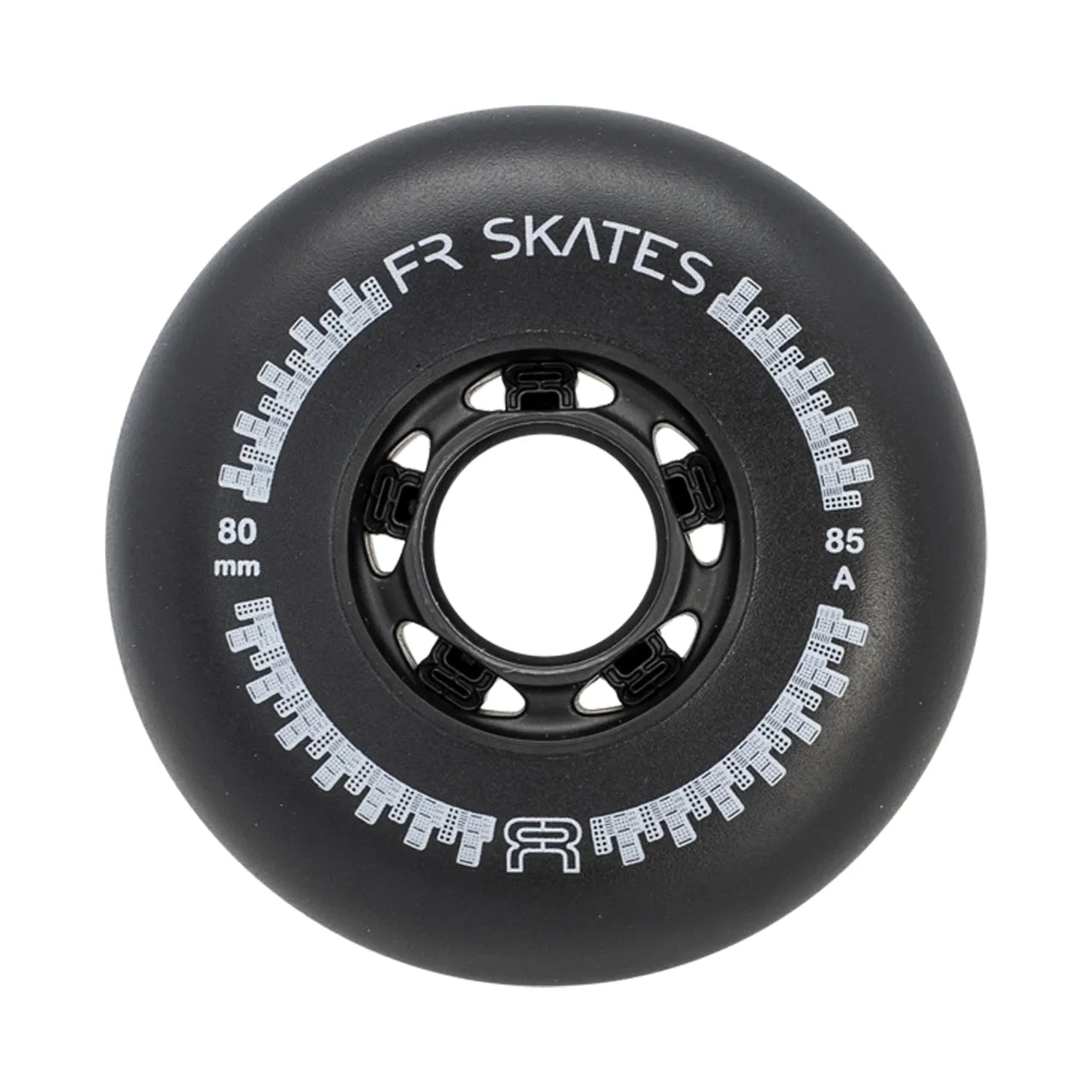 FR DownTown Inline Skate Wheels 80mm 85a - Black 4 Pack – Slick's Skate ...