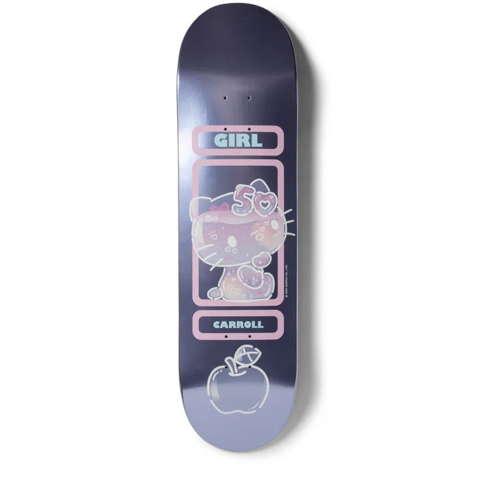 Girl Carroll Hello Kitty 50th Anniversary Skateboard Deck - 8.25 ...