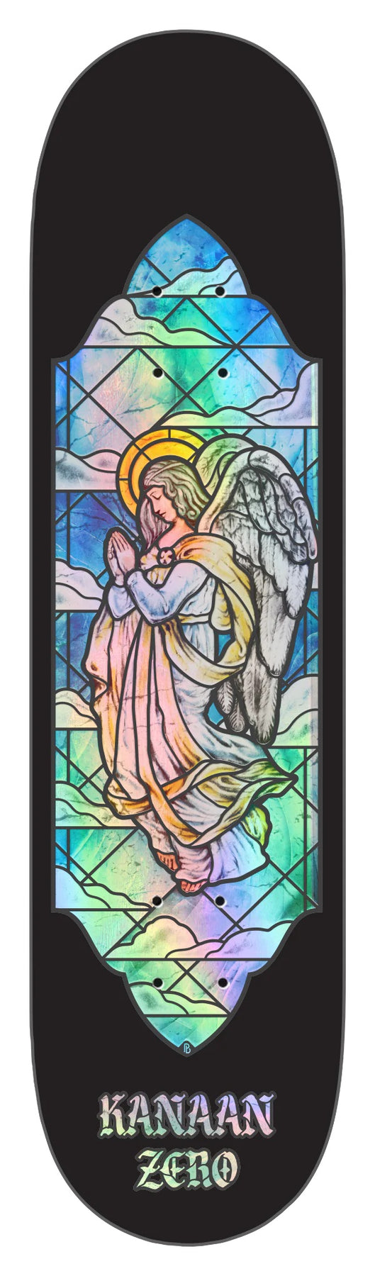 Zero Stained Glass Kanaan Dern Skateboard Deck - 8.375" – Slick's Skate ...