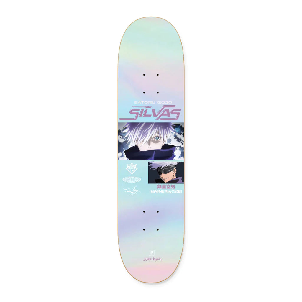 Primitive X Jujutsu Kaisen Satoru Silvas Skateboard Deck - 8.38 ...