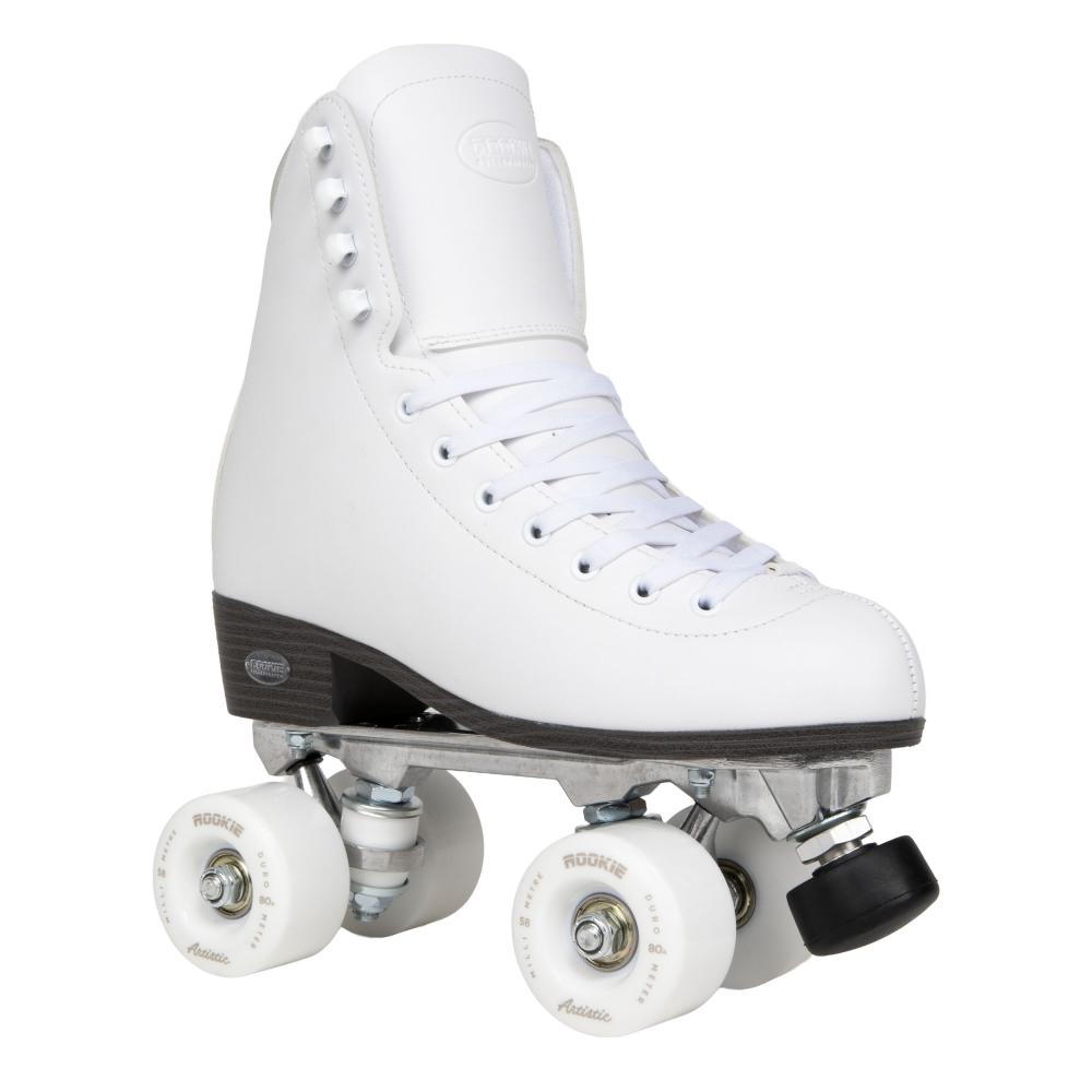 Rookie Artistic Quad Roller Skates - White – Slick's Skate Store