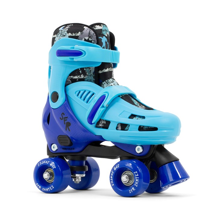 SFR Hurricane IV Adjustable Roller Skates - Shark – Slick's Skate Store