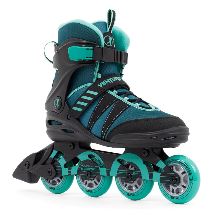 SFR Venture Pro Inline Skates - Teal – Slick's Skate Store
