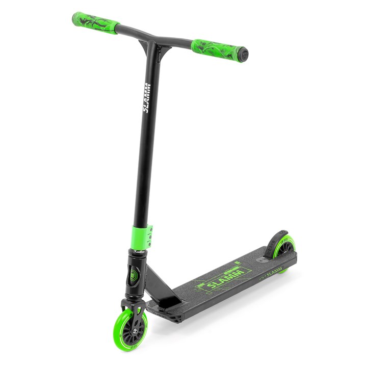 Slamm Classic Mini Stunt Scooter - Green – Slick's Skate Store