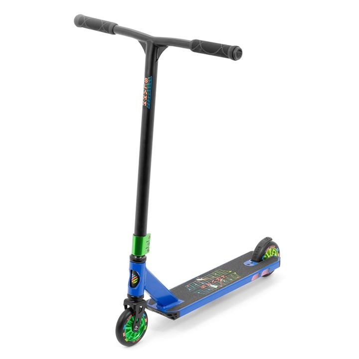 Slamm Classic Stunt Scooter - Blue – Slick's Skate Store