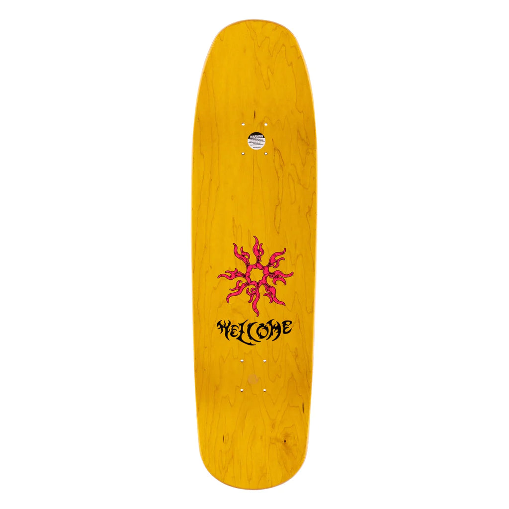 Welcome Jake Yanko Swamp Fight On Panther Orange Skateboard Deck - 9.0 ...