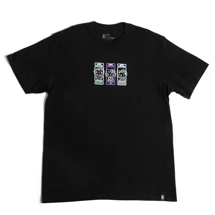 Girl X Hello Kitty 50th Anniversary Squad T-Shirt - Black – Slick's ...
