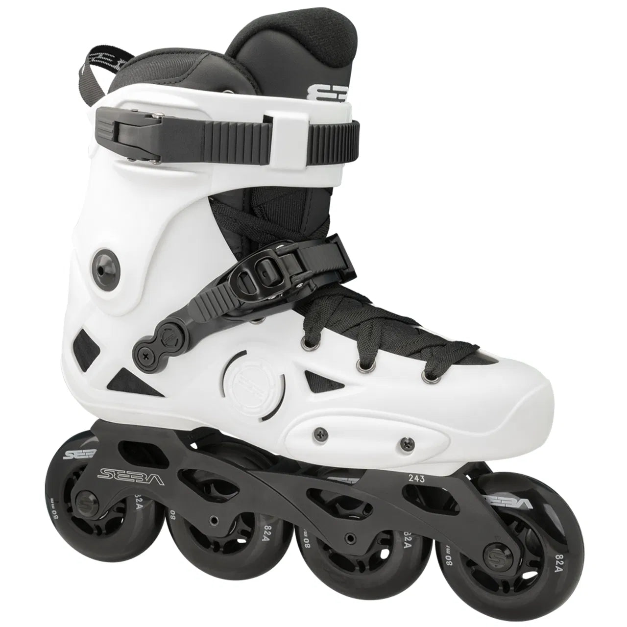 Seba E3 80 Premium Inline Skates - White – Slick's Skate Store