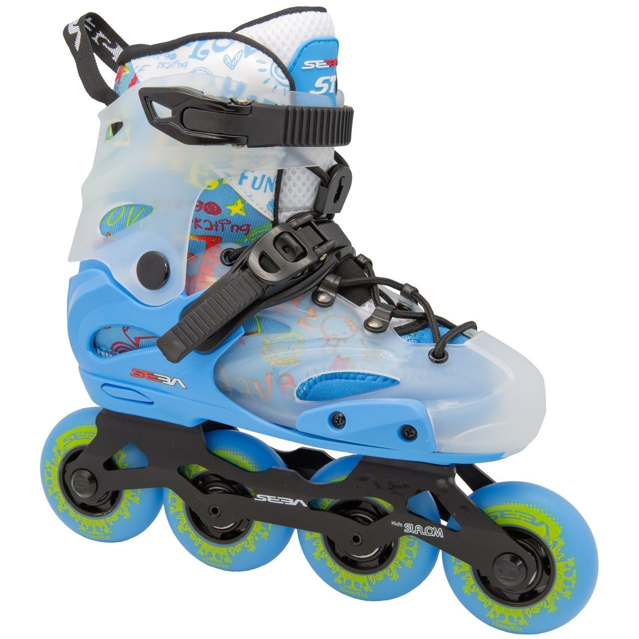 Seba ST MX Junior Adjustable Inline Skates - Blue – Slick's Skate Store