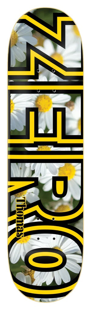 Zero Floral Bold Jamie Thomas Skateboard Deck - 8.25" – Slick's Skate Store