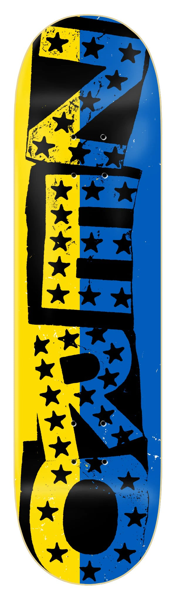 Zero Ukraine Punk Skateboard Deck - 8.25" – Slick's Skate Store
