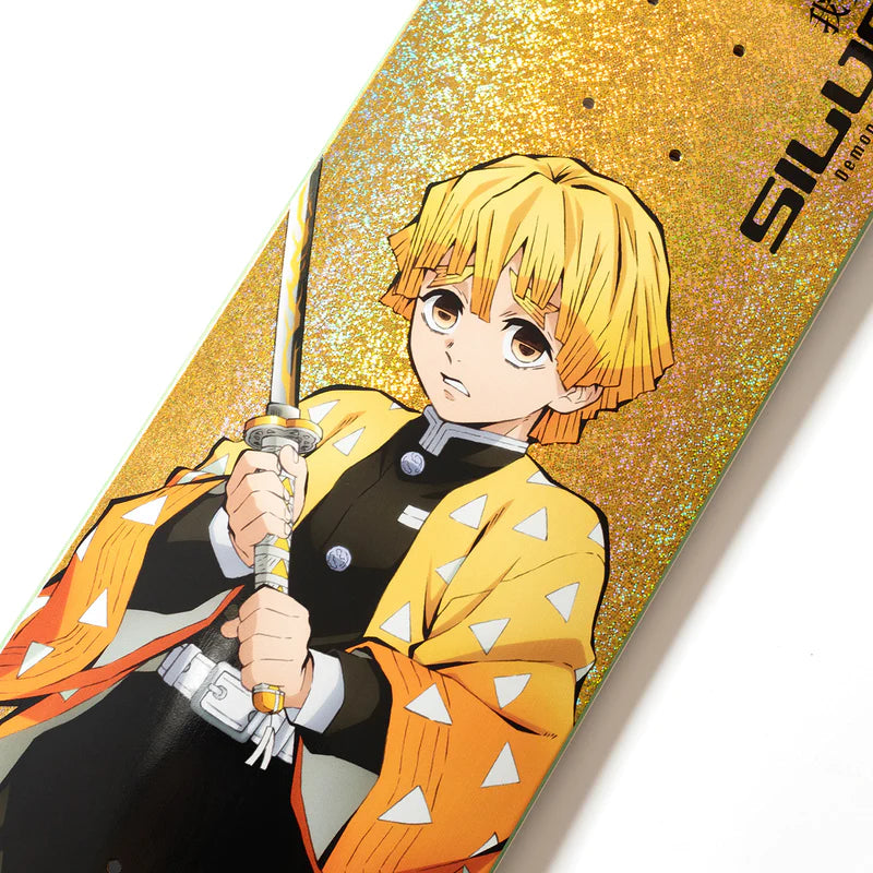 Primitive X Demon Slayer Silvas Zenitsu Deck - 8.125" – Slick's Skate Store