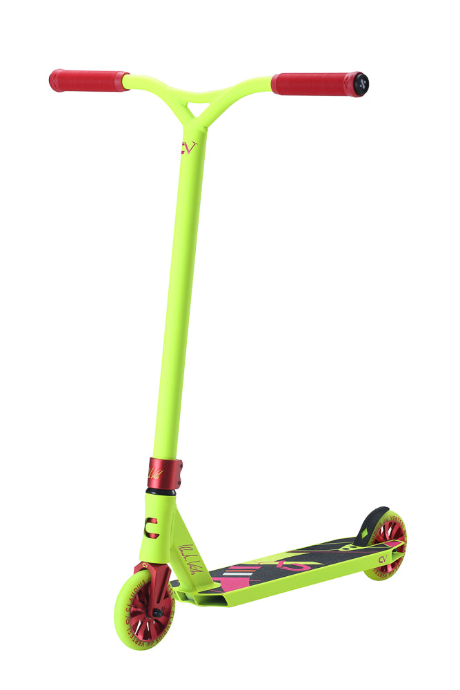 Claudius Vertesi Team Signature Stunt Scooter - Neon Yellow – Slick's ...