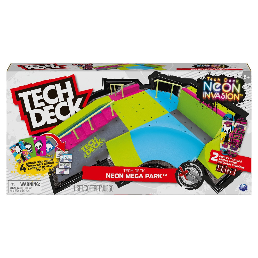 Tech Deck X-Connect Neon Mega Park – Slick's Skate Store