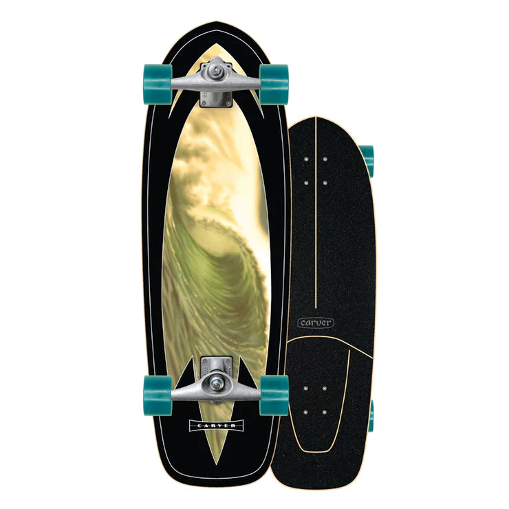 Carver Super Slab Surfskate Board - 31.25" – Slick's Skate Store