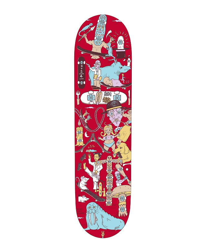Drawing Boards 101 No1 Skateboard Deck - 8.25" – Slick's Skate Store
