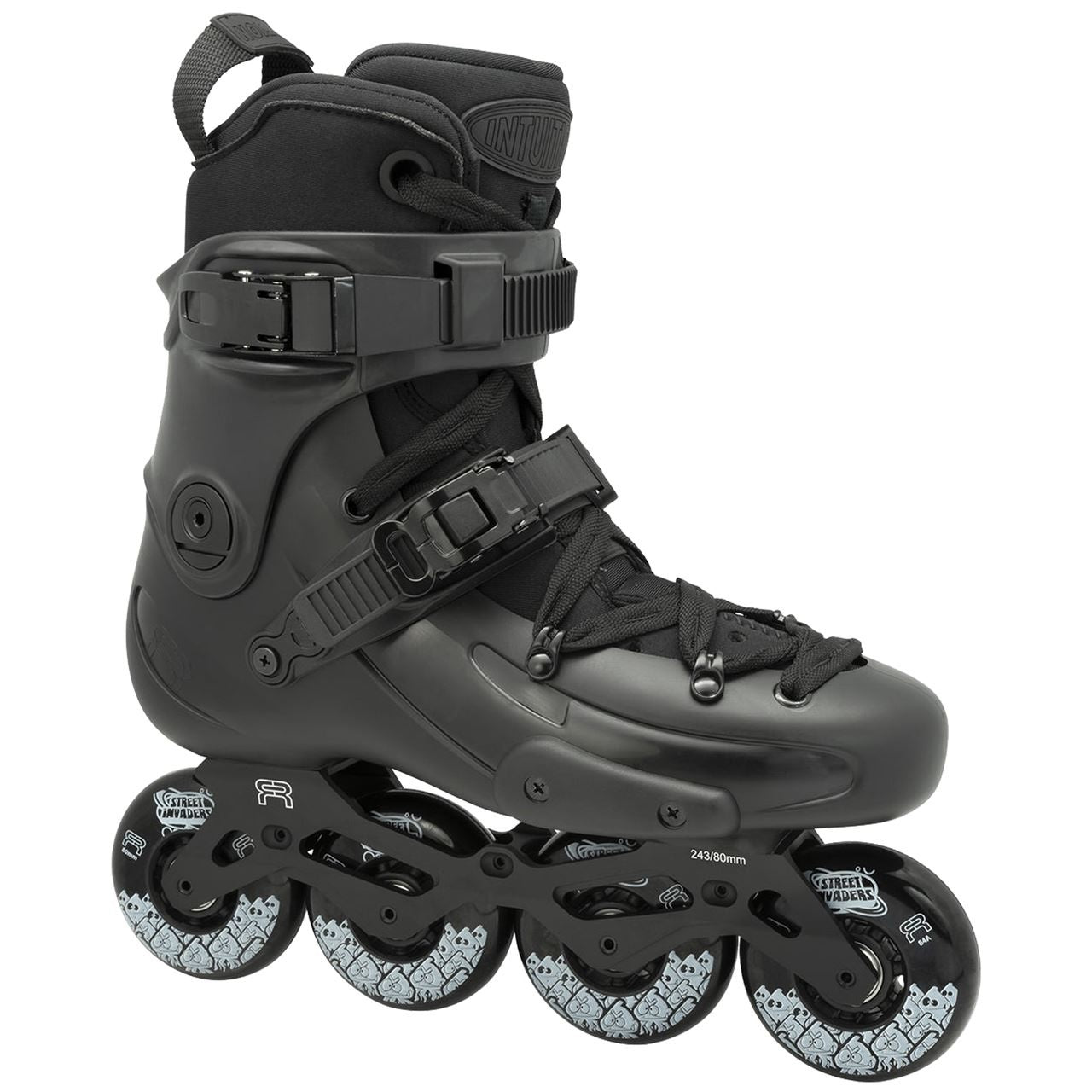 FR Skates FR1 80 Intuition Inline Skates - Black – Slick's Skate Store