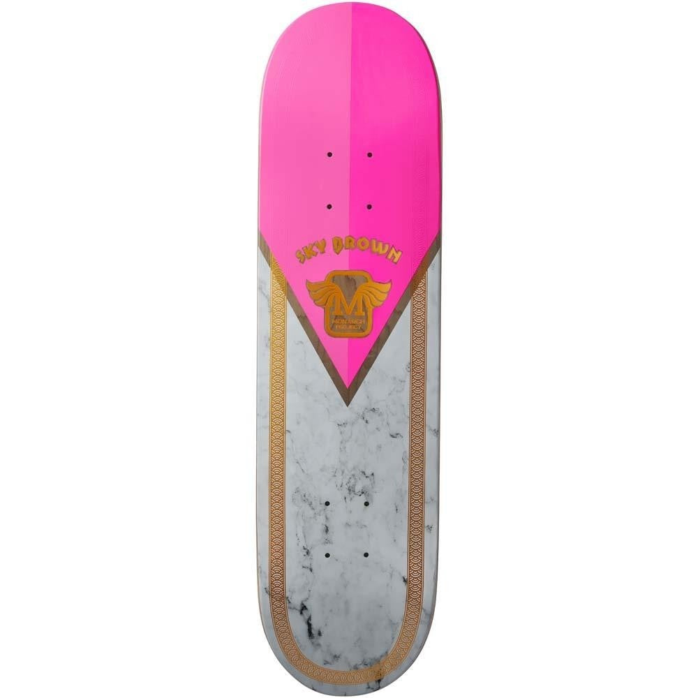 Monarch Sky Brown Atelier Pink R7 Mini Deck - 7.5" – Slick's Skate Store