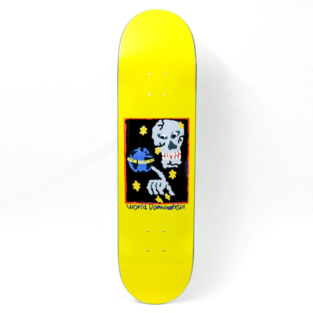 Polar Oskar Rozenberg World Domination Deck - 8.125" – Slick's Skate Store