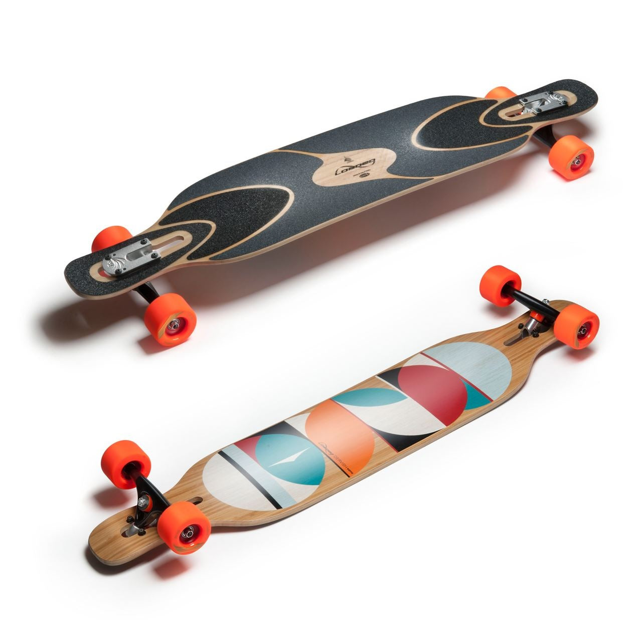 Loaded Sama 15 Flex 2 Longboard - Orange Durian – Slick's Skate Store