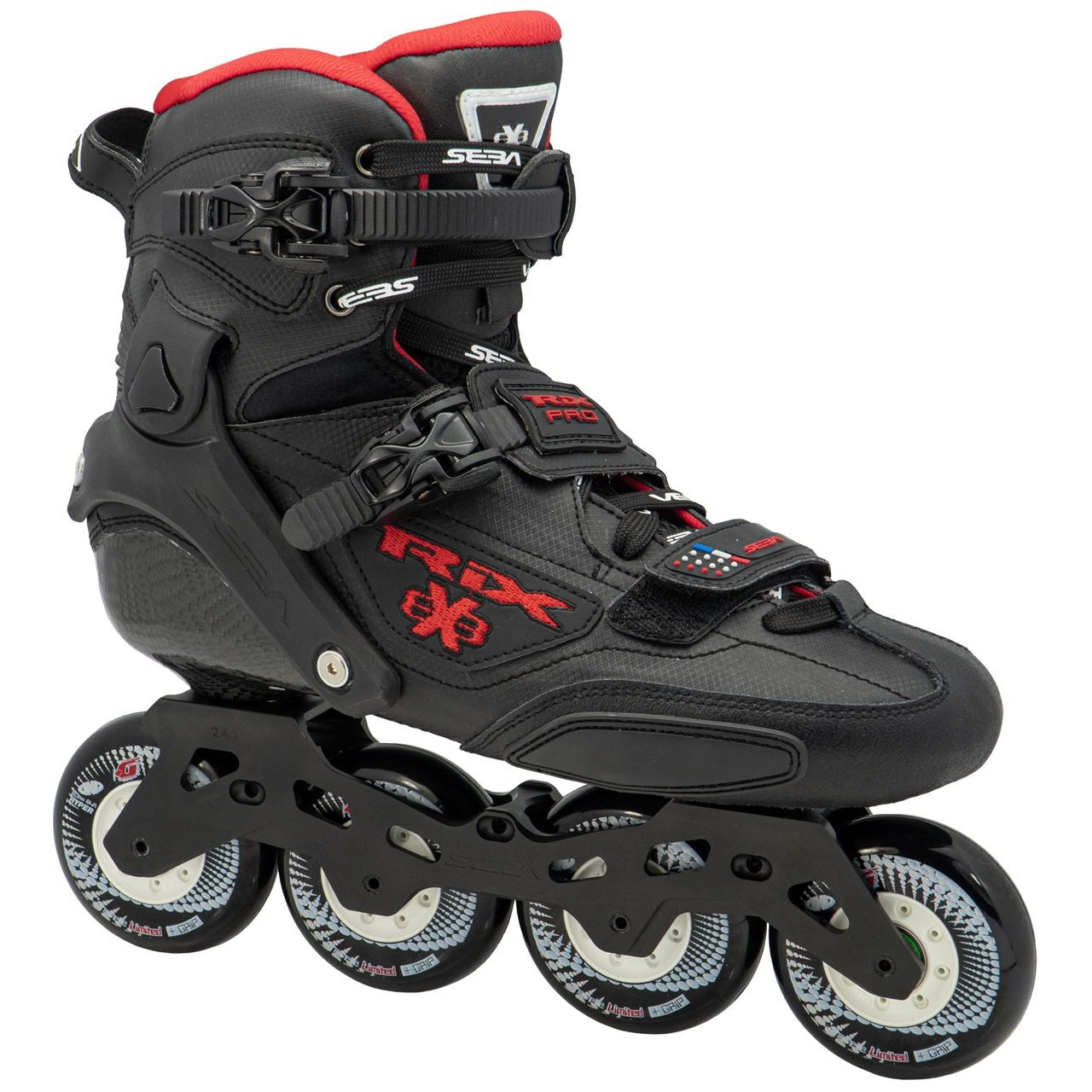 Seba Trix 80 Pro Inline Skates - Black – Slick's Skate Store