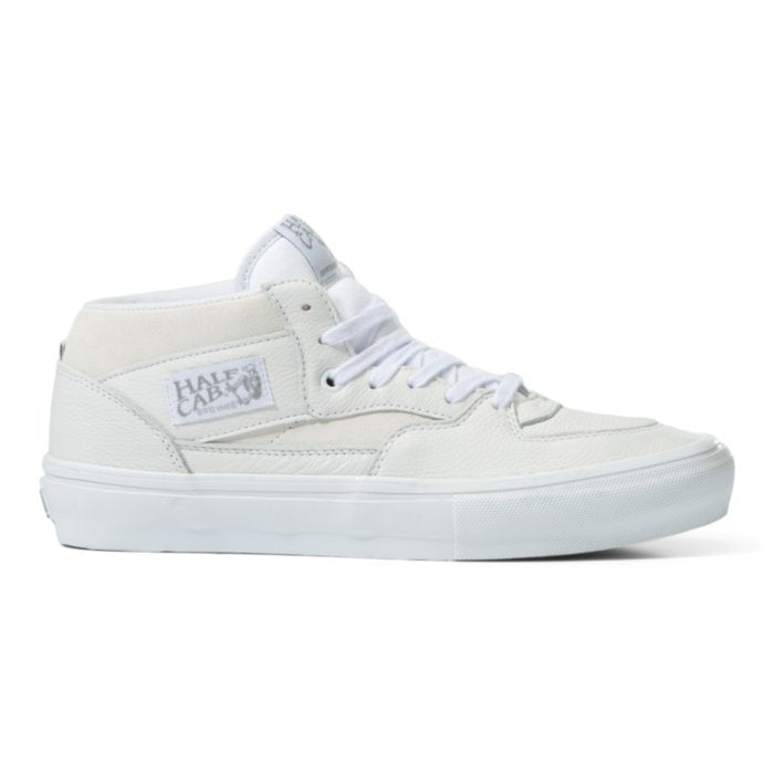 Vans Skate Daz Half Cab Shoes - White – Slick's Skate Store