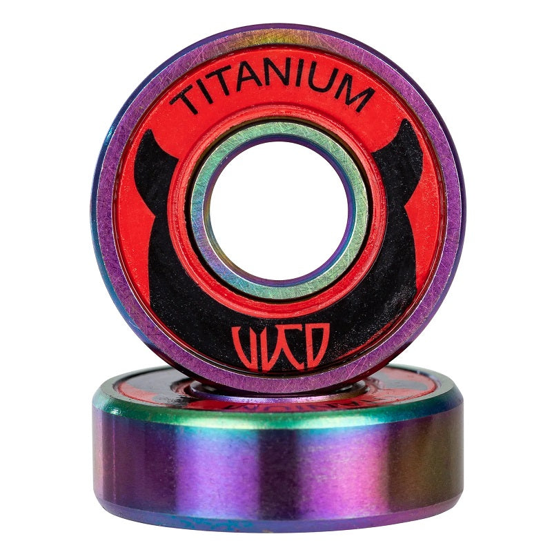 Wicked Titanium 8 Ball Bearings - Set of 16 – Slick's Skate Store