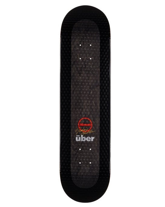 Almost Mullen Uber Light Black Skateboard Deck - 8.25" – Slick's Skate ...