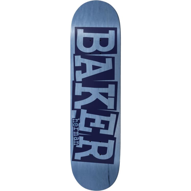 Baker Bryan Herman Ribbon Blue Veneer Deck - 8.25" – Slick's Skate Store