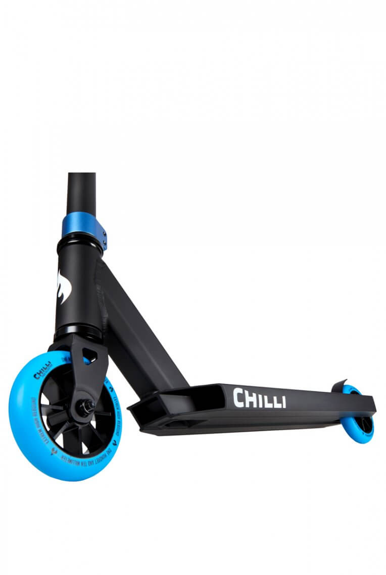 Chilli Pro Base Scooter - Black/Blue – Slick's Skate Store