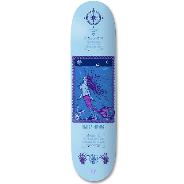 Drawing Boards Undine Skateboard Deck - 7.75" – Slick's Skate Store