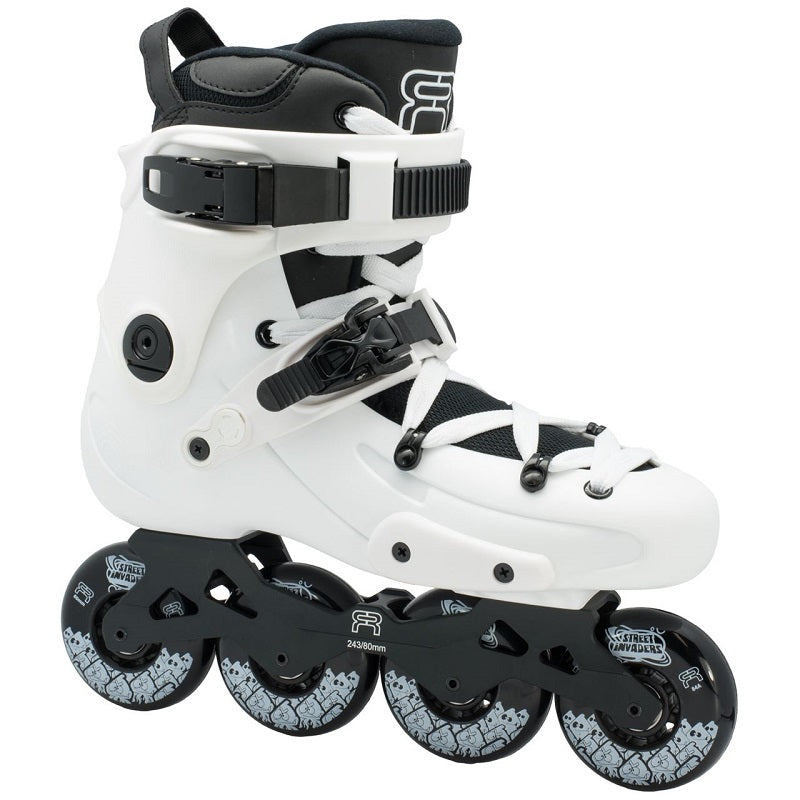 FR Skates FR1 80 Inline Skates - White – Slick's Skate Store