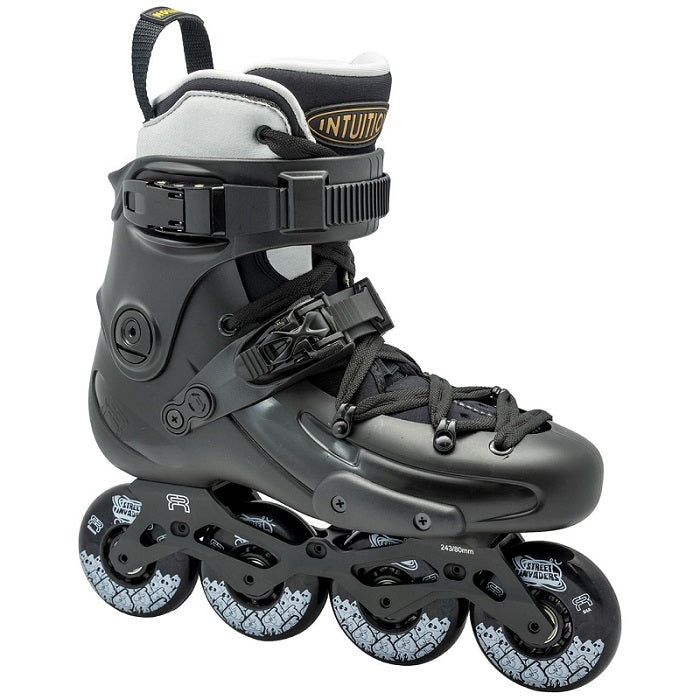 FR Skates FR1 Deluxe 80 Inline Skates - Black – Slick's Skate Store