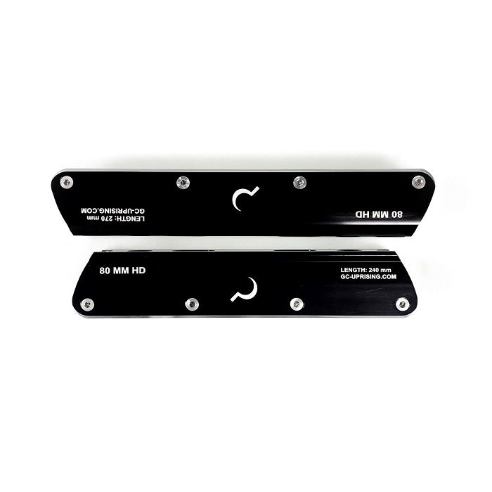 Ground Control 80mm HD UFS Frames - Black – Slick's Skate Store