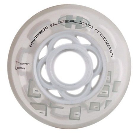Hyper Superlite Inline Skate Wheels - Clear 4 Pack – Slick's Skate Store