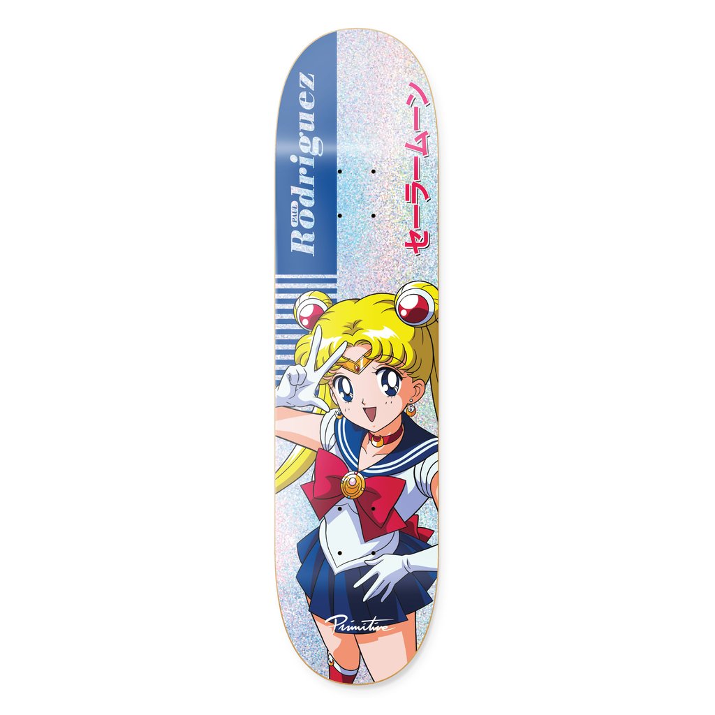 Primitive X Sailor Moon Rodriguez Moon Deck - 8.0" – Slick's Skate Store