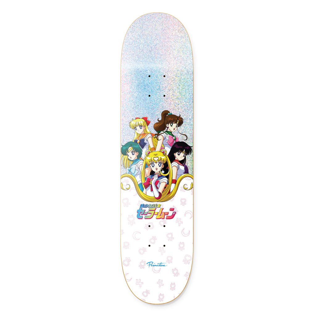 Primitive X Sailor Moon Team Deck - 8.38" – Slick's Skate Store