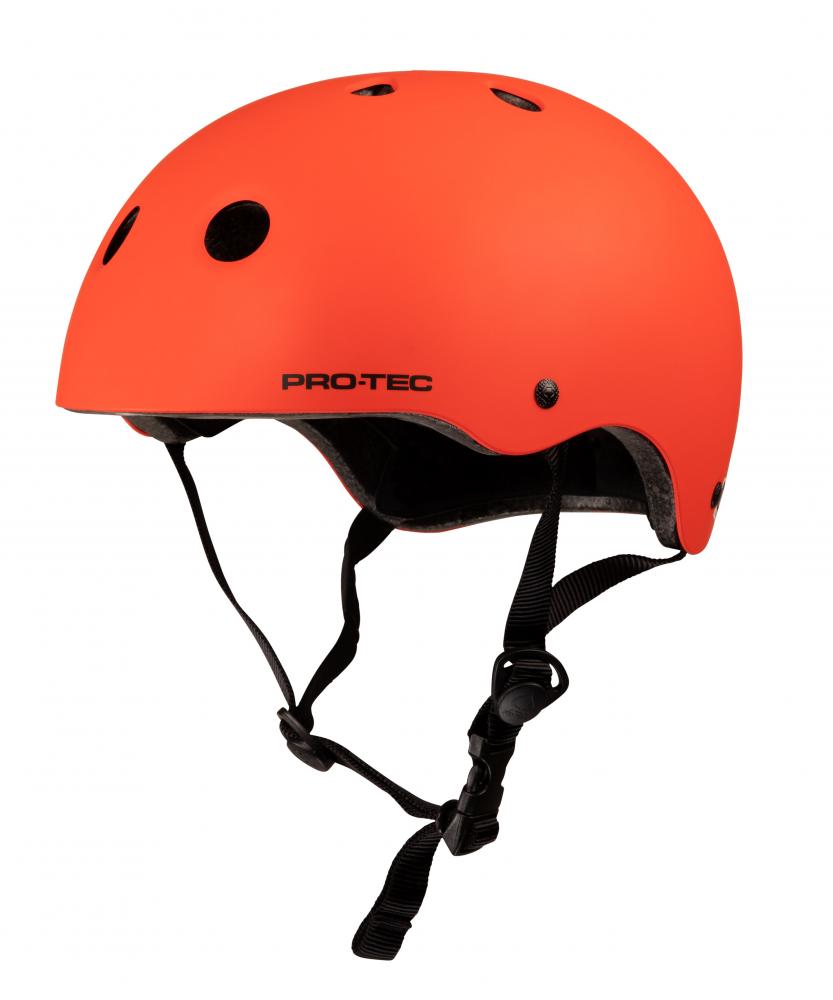 Pro-Tec Classic Certified Helmet - Matt Bright Red – Slick's Skate Store